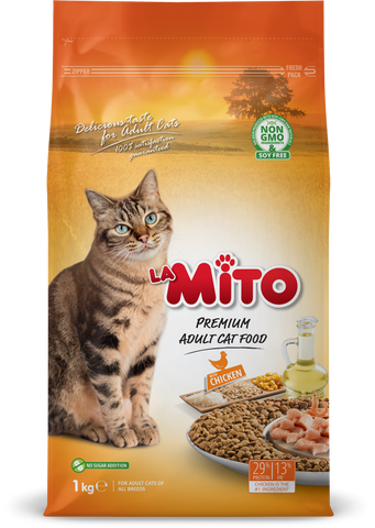 Mito Adult Cat Chicken Food 1kg – Springs