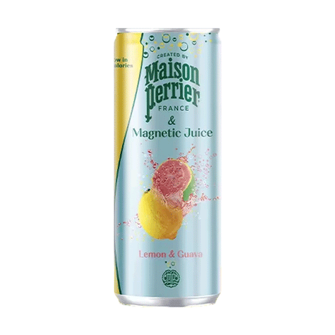 Maison Perrier Magnetic Juice Lemon & Guava Flavour Can 250ml – Springs