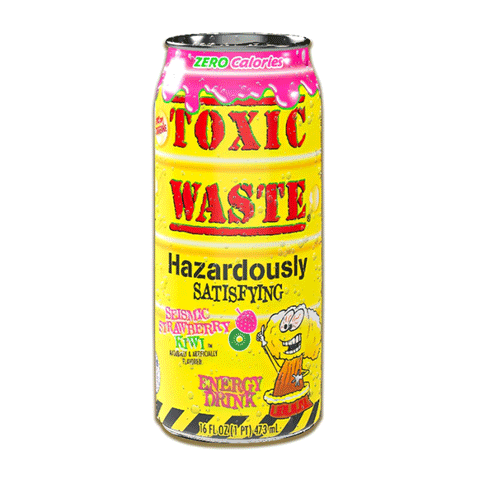 Toxic Waste Seismic Strawberry Energy Drink 473ml – Springs