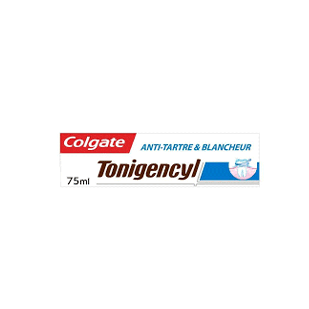 Colgate Tonigencyl Anti-Tarte Blancheur Dentifrice Toothpaste 75 ml ...